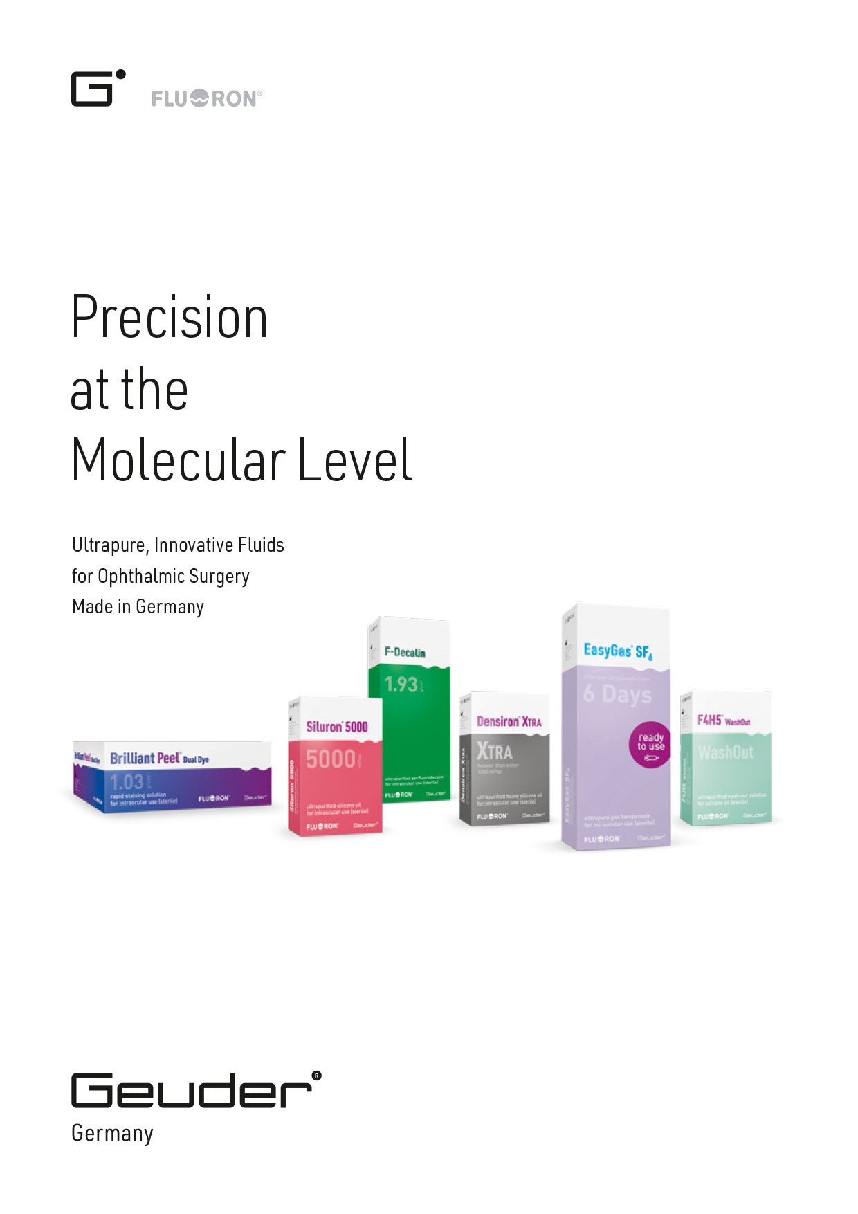 Silicone Oil Long-Term Tamponades – Geuder AG