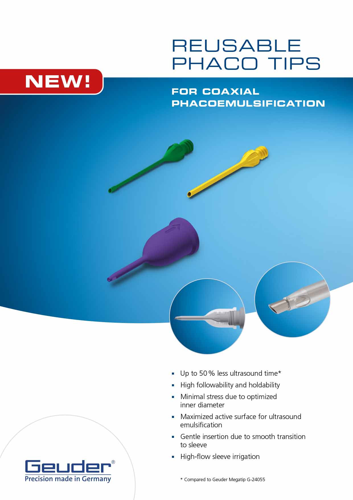 Phaco tips – Geuder AG